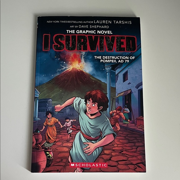 Scholastic | Other | Scholastic Graphic Novel I Survived Pompeii ...
